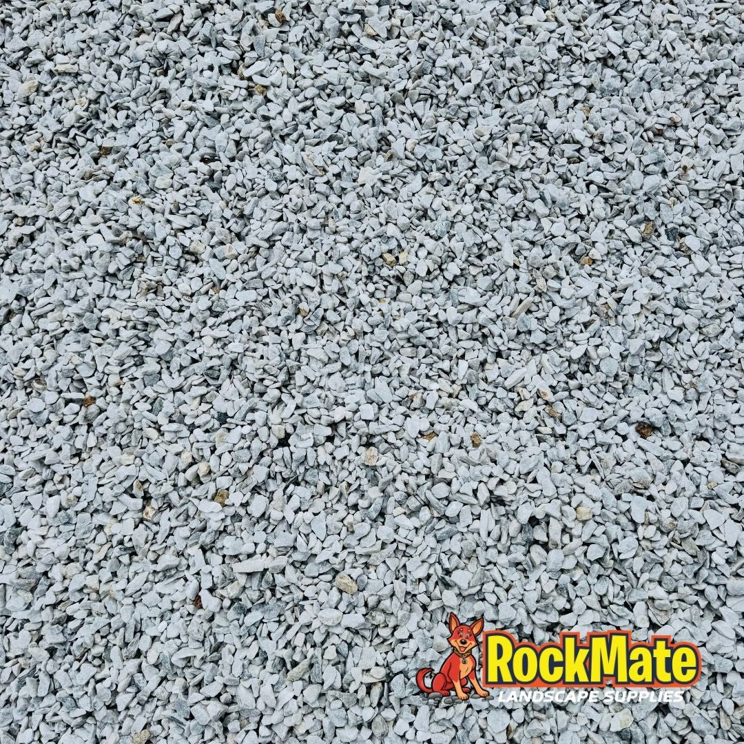 SNOW WHITE CRUSHED 20MM – RockMate